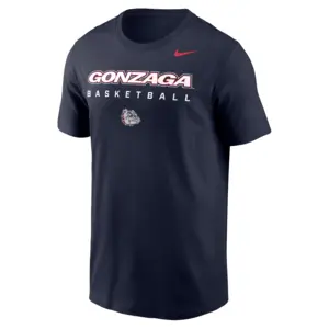 Nike Gonzaga Bulldogs Legend Basketball Short-sleeve T-shirt - Blue
