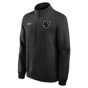 Nike College Yardrunners Club Fleece 1/4-zip Top - Black