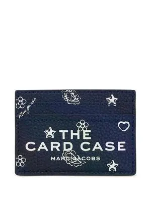 Marc Jacobs Leather Card Case - Blue