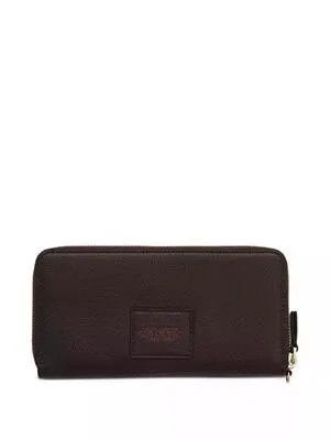 Marc Jacobs The Continental Leather Zip Wallet - Brown