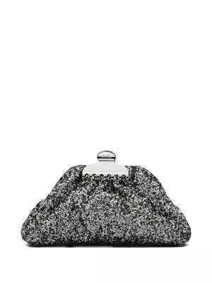 Marc Jacobs Sequin-embellished Clutch With Chain Strap