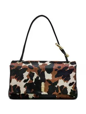 Marc Jacobs Large Dual Hair-calf Shoulder Bag - Brown