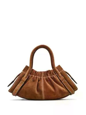 Marc Jacobs Small Cristina Suede Tote - Brown