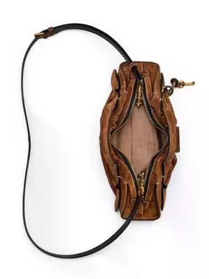 Marc Jacobs Small Cristina Suede Tote - Brown