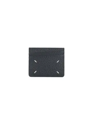MAISON MARGIELA Four Stitches" Card Holder - Black
