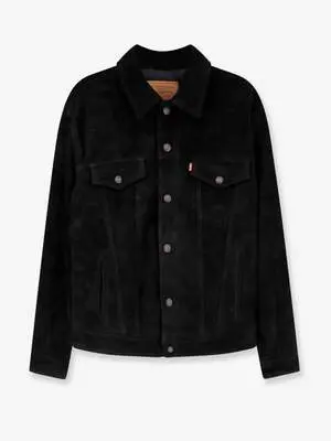 LEVI'S Suede Jacket - Black