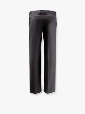 Celine Pinstripe Wool Trousers