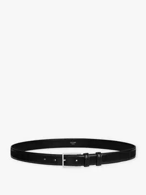 Celine Leather Belt - Black