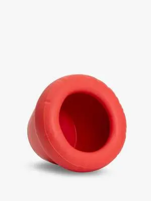 HOME STUDYO Pierre Ceramic Vase - Red