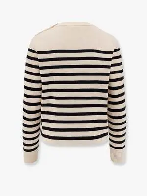 Celine Triomphe Cashmere And Wool Sweater