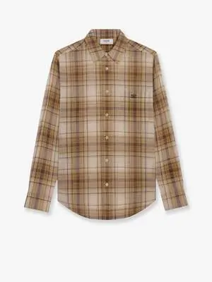 Celine Checked Cotton Shirt