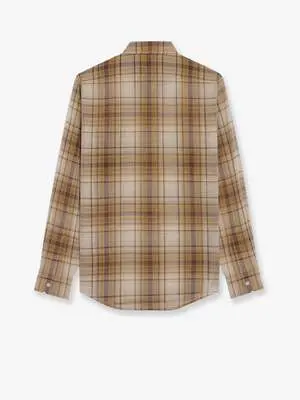 Celine Checked Cotton Shirt