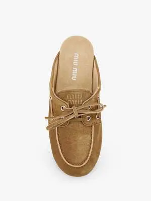 Miu Miu Suede Loafers