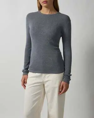 LISA YANG Vivian Long-sleeved T-shirt - Cloud