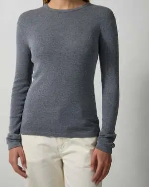 LISA YANG Vivian Long-sleeved T-shirt - Cloud