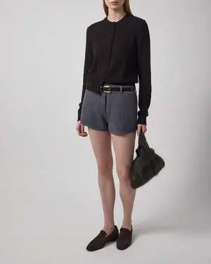 LISA YANG Annora Cashmere Shorts - Granit