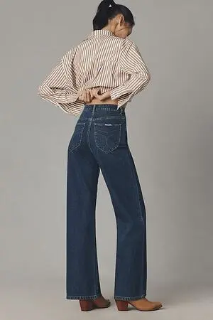 Rolla's High-rise Wide-leg Jeans