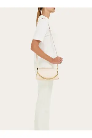 FERRAGAMO Gancini Chain Mini Bag - Pink