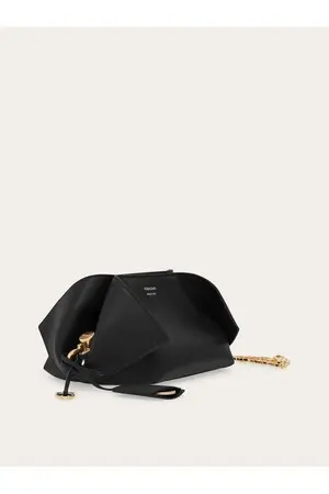FERRAGAMO Gancini Chain Folded Clutch
