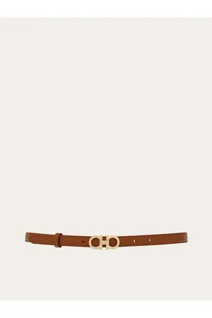 FERRAGAMO Gancini Fixed Belt - Gold