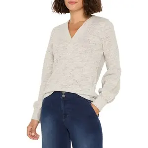 NIC+ZOE Downtown Sparkle Knit Top