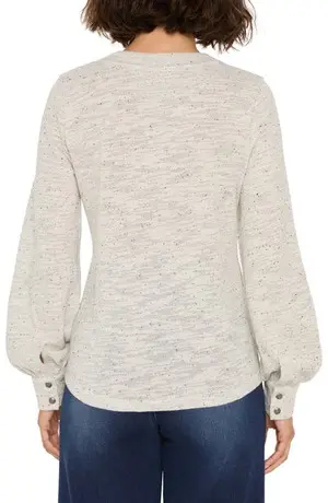NIC+ZOE Downtown Sparkle Knit Top