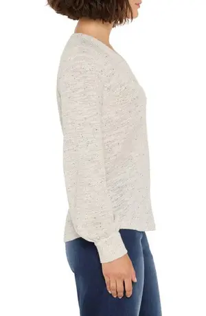 NIC+ZOE Downtown Sparkle Knit Top