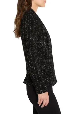 NIC+ZOE Metallic Grid Jacket
