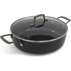 BLU. 11 Inch Saute Pan With Lid - Black