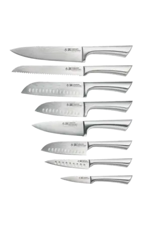 CUISINE::PRO® Damashiro® 9-piece Okada Knife Block
