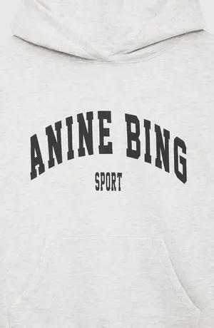 ANINE BING Harvey Sweatshirt - Heather Grey