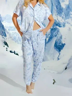 KITTY AND VIBE Pajama Joggers