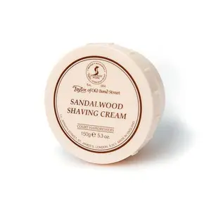 TAYLOR OF OLD BOND STREET Sandalwood Shaving Cream Bowl - White