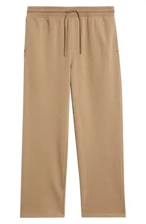 Zella Vital Fleece Pants - Tan Fossil