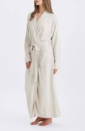 PAPINELLE Cotton & Cashmere Maxi Robe