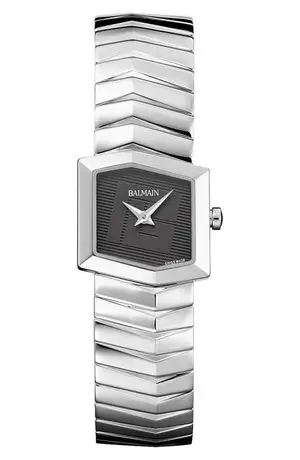 Balmain Taffetas Hexagonal Bracelet Watch - Stainless Steel
