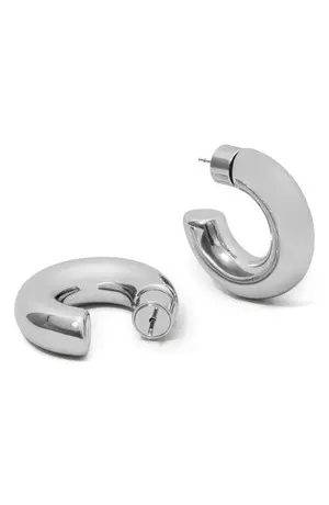 JENNIFER FISHER Jamma Mini Hoop Earrings - Silver