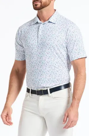 Robert Graham Dayton Short Sleeve Performance Polo