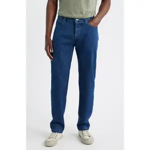 ALEX CRANE Straight Leg Organic Cotton Jeans - Indigo