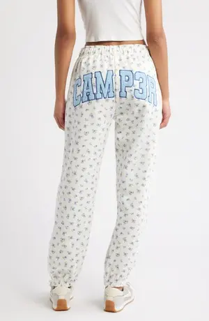 HAPPY CAMP3R Floral Print Joggers