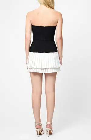 French Connection Azra Strapless Mini Dress