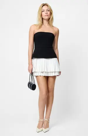 French Connection Azra Strapless Mini Dress
