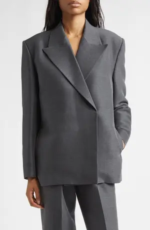 GIA STUDIOS Momento Wool & Silk Blazer