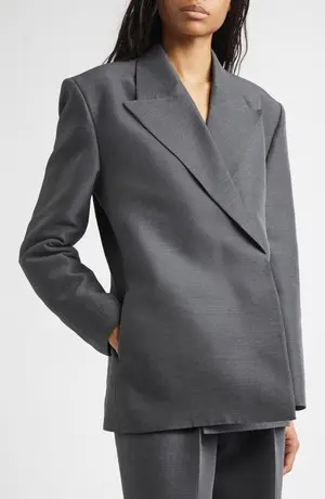 GIA STUDIOS Momento Wool & Silk Blazer