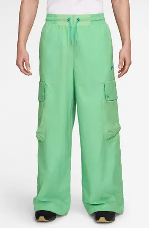 Nike Baggy Cargo Pants - Green Shock/hyper Royal