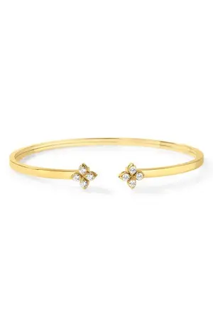 Roberto Coin Love In Verona Diamond Bangle - Yellow