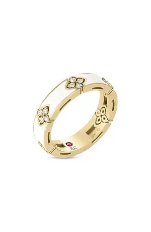 Roberto Coin Love In Verona Diamond Band Ring - White