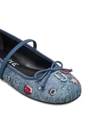 Marc Jacobs Sabrina Ballet Flats - Blue
