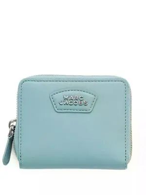 Marc Jacobs Zip Leather Wallet - Blue