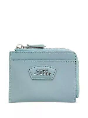 Marc Jacobs Top-zip Leather Wallet - Blue